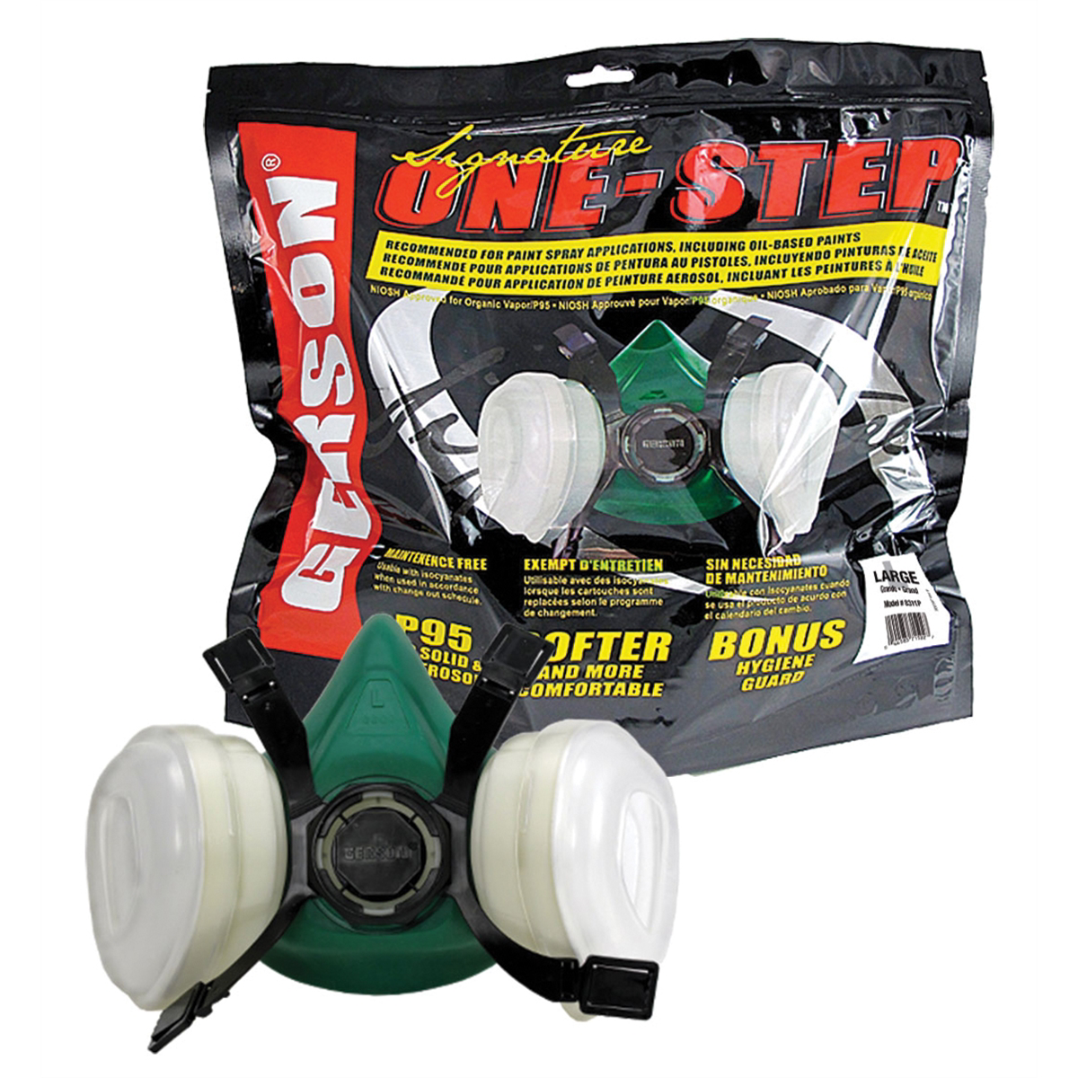 RESPIRATOR NR95 MAINTENANCE FREE LARGE – Mai Supplies