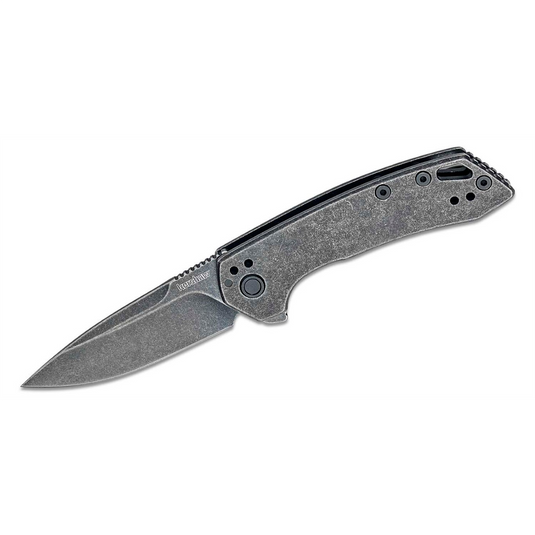 Kershaw Radar Assisted Open Frame Lock Drop Point Blade EDC Folding Po ...