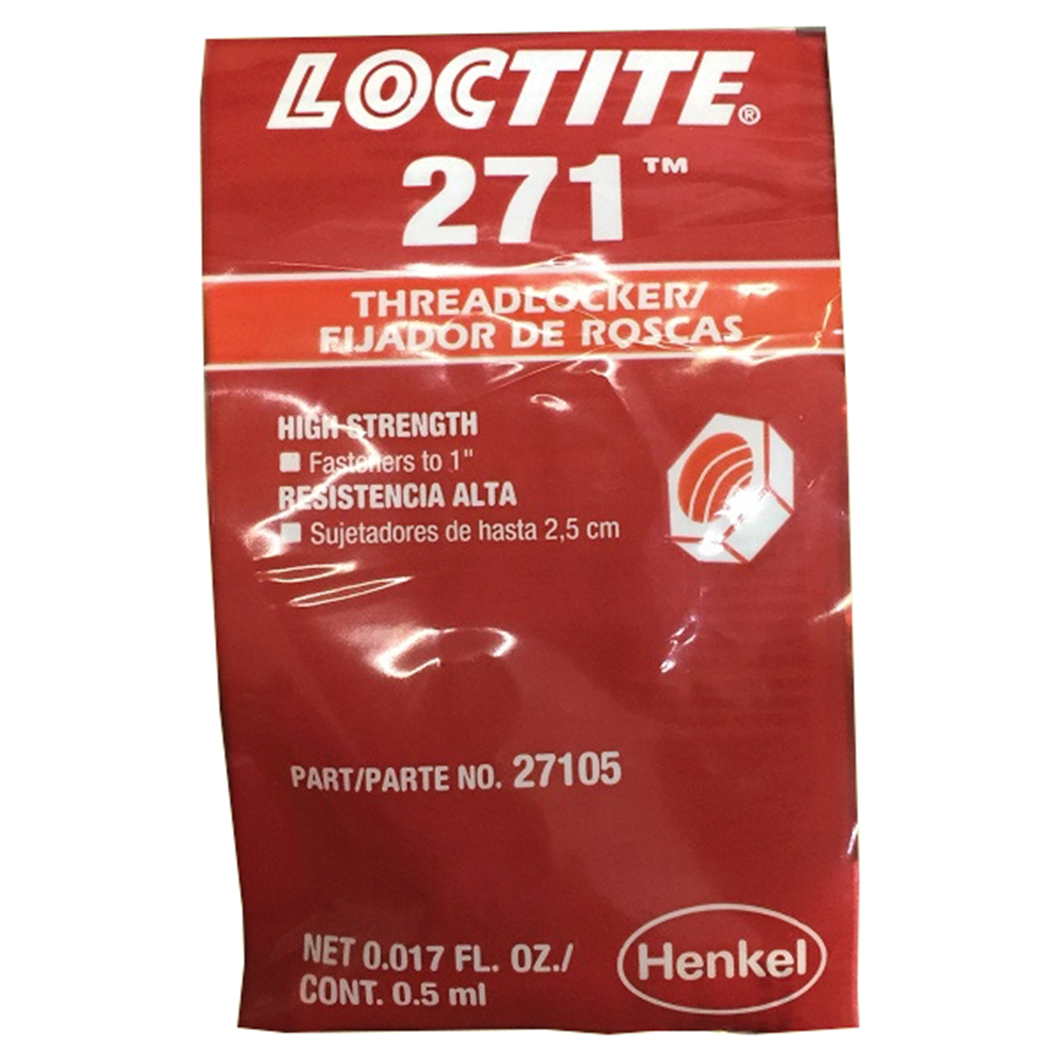 Loctite Corporation Threadlocker 271 Heavy Duty – Mai Supplies