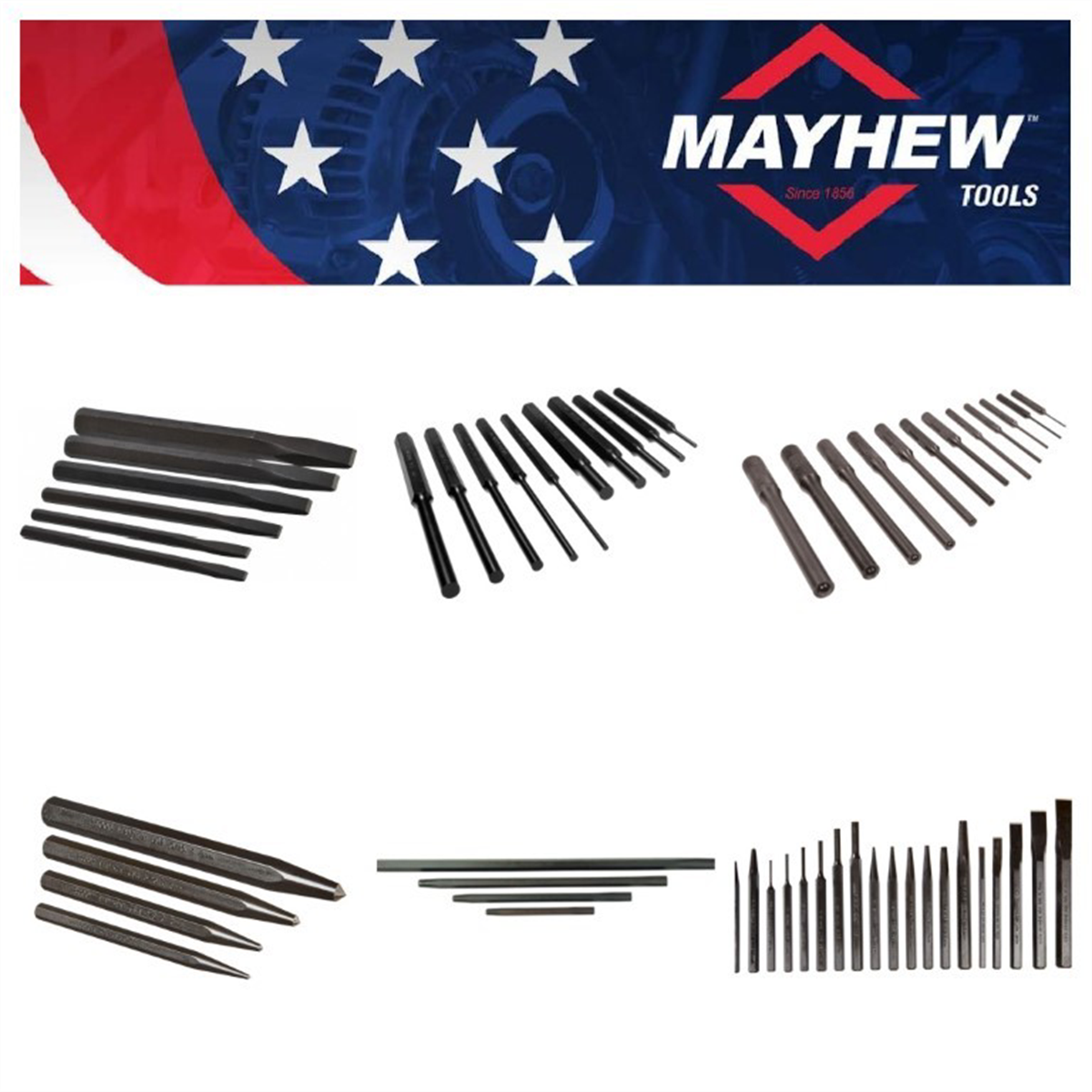 Mayhew Punch & Chisel Set Bundle – Mai Supplies
