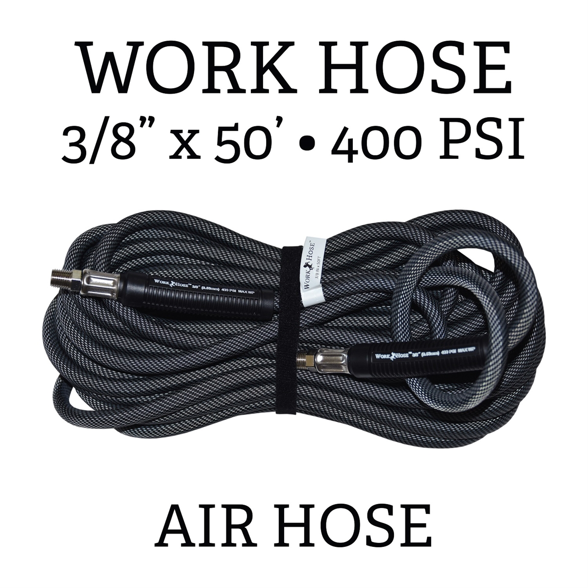 3/8"" x 50' FLEXIBLE AIR HOSE – Mai Supplies